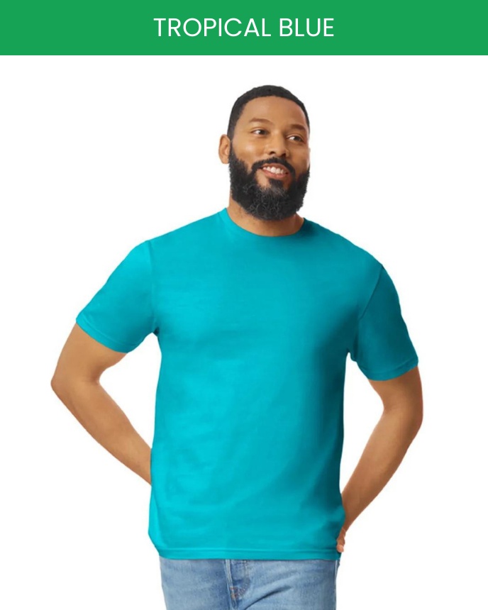 Print On Demand Classic Unisex T-Shirt Gildan 6400 (Made In US)