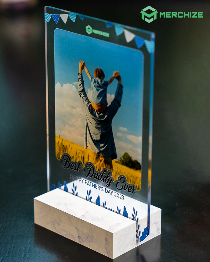 Custom Shape Acrylic Plaque - Print On Demand | Merchize