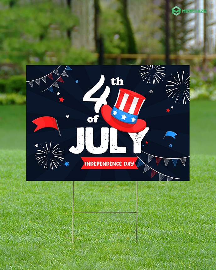 Print On Demand Yard Sign - Merchize
