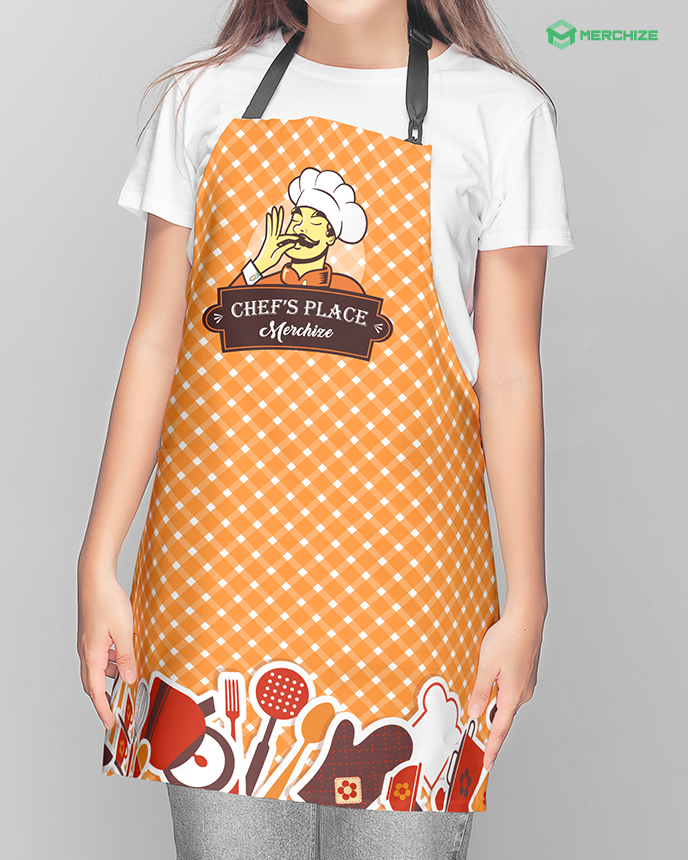 Print On Demand Apron - Merchize