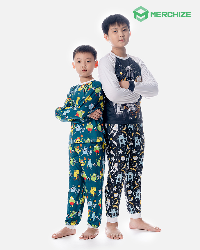 Print On Demand Kid's Pajamas - Merchize