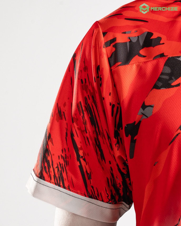 All-over Print Football Jersey- Print On Demand | Merchize